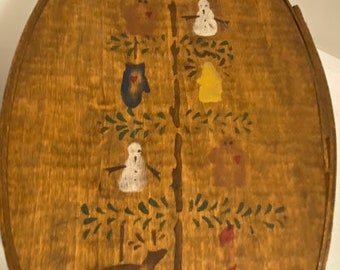 Painted Cheese Box - Etsy