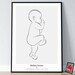 Birth Poster in Scale 1:1 Personalized Baby Poster, DIGITAL FILE - Etsy