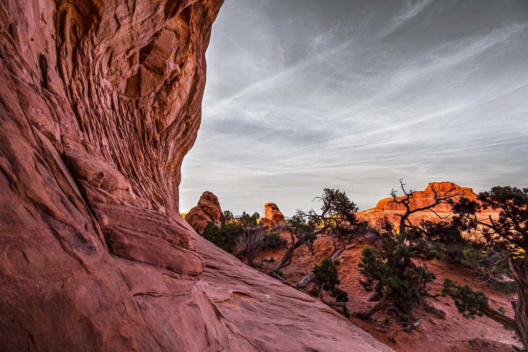 Ethereal Echoes of the Ancient Fissure, Arches National Park, Utah ...