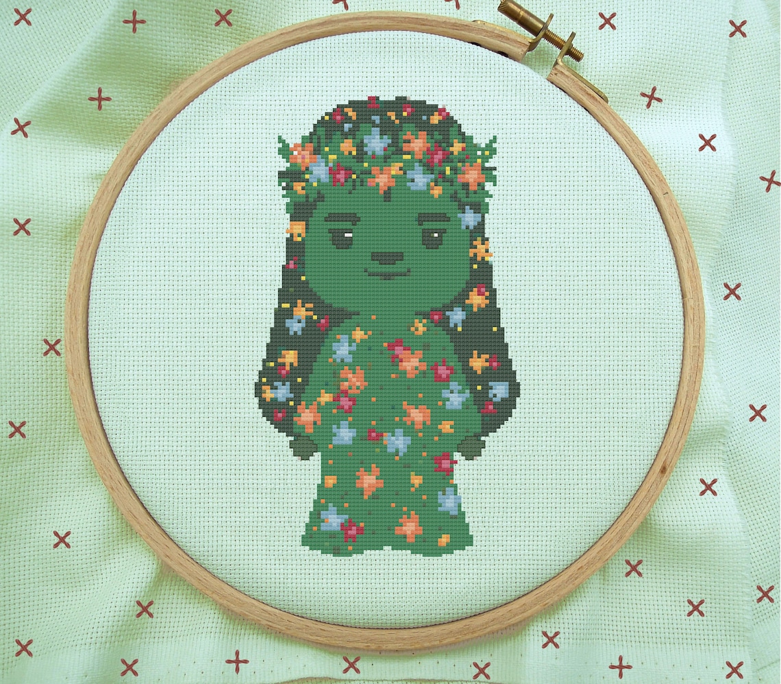Te Fiti Cross Stitch, Te Fiti Stitch, Moana Cross Stitch, Modern Cross ...