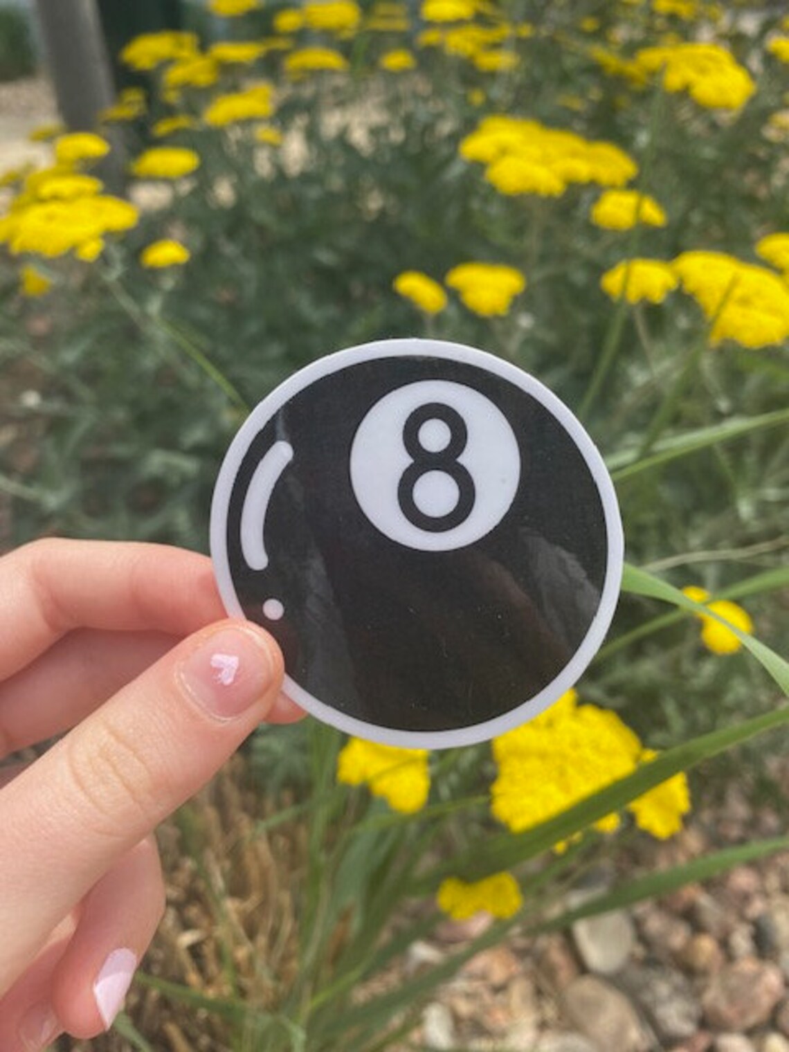 8 Ball Sticker | Water Resistant Sticker | Cute Sticker | Trendy ...