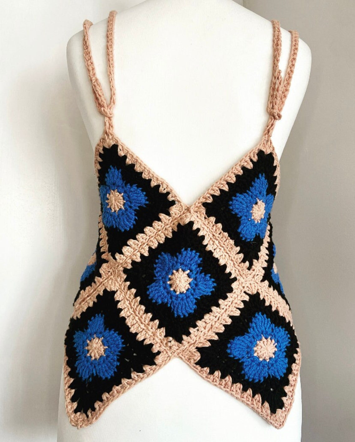 Flower Granny Square Top - Etsy