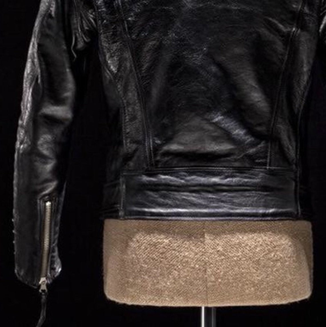 Vintage Zone Style Black Real Leather Jacket Men Everyday - Etsy Canada