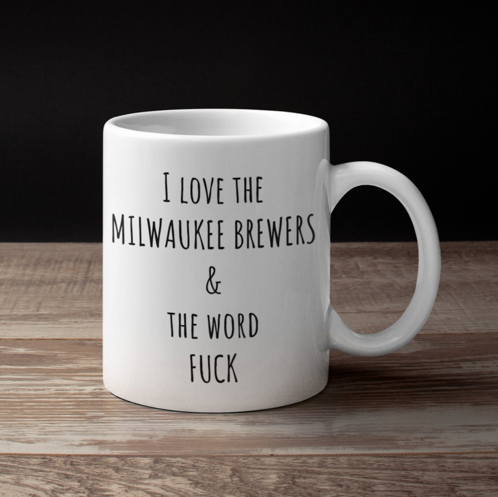Milwaukee Brewers Mug - Etsy