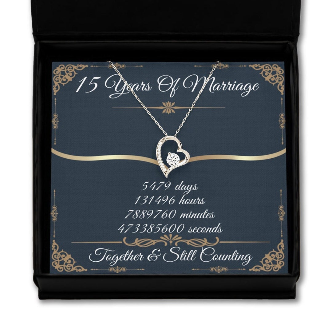 15th ANNIVERSARY CRYSTAL ANNIVERSARY Anniversary Gifts - Etsy