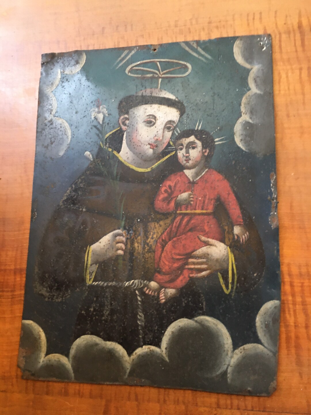 Antique Retablo Painting 1890’s - Etsy