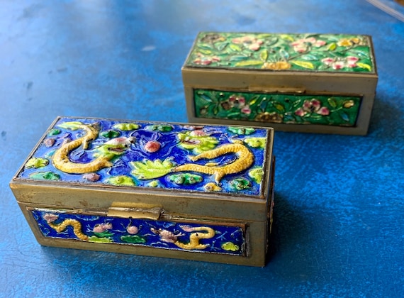 Chinese Stamp Boxes - Gem