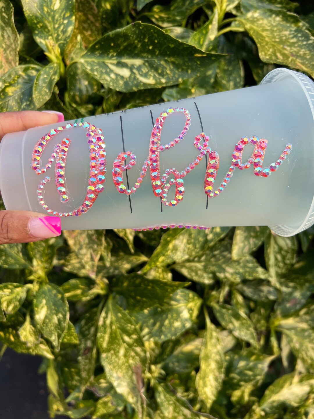 Personalized Cold Cup/iced Coffee Cup /water Cup/ Reusable Cold Cup - Etsy