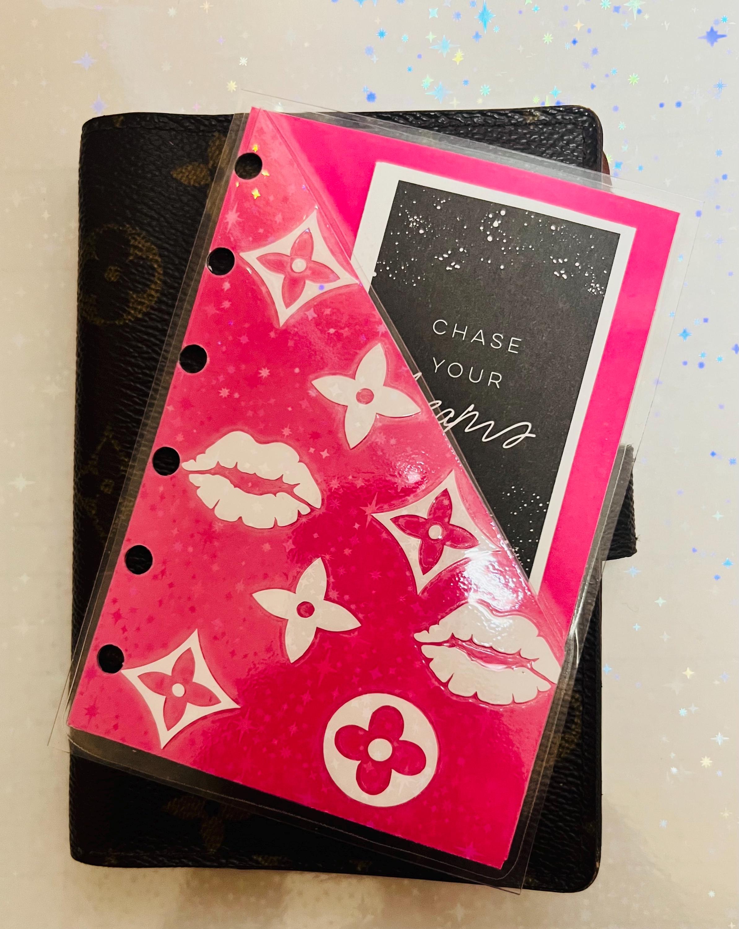 Custom Planner Folder/pocket/a5/personal/happy Planner/franklin Covey ...