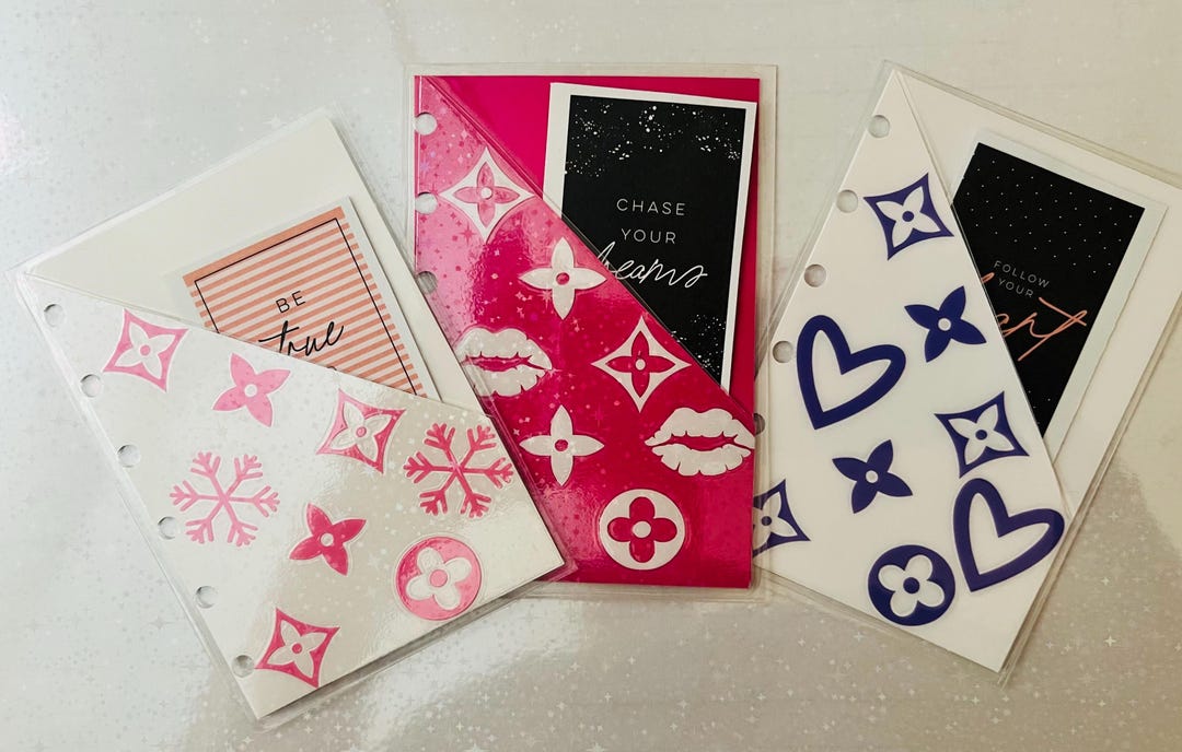 Custom Planner Folder/pocket/a5/personal/happy Planner/franklin Covey ...