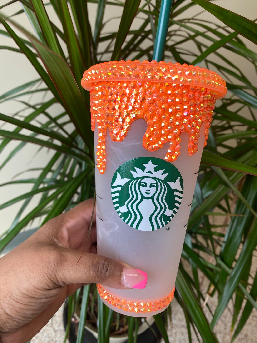 Starbucks Bling Drip Cup - Etsy