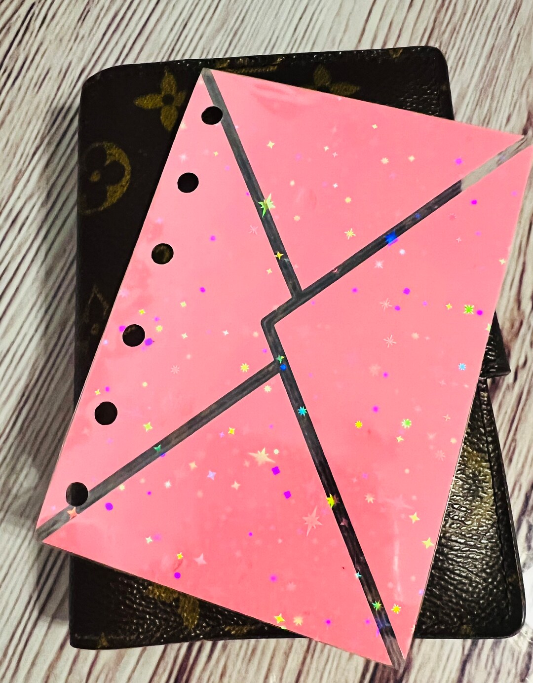 Sparkle Envelope Planner Dashboard/insert - Etsy