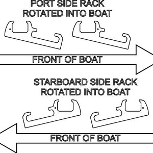 Life Jacket Hooks for PTM Clamping Racks Jackethooks Wakeboard Racks ...