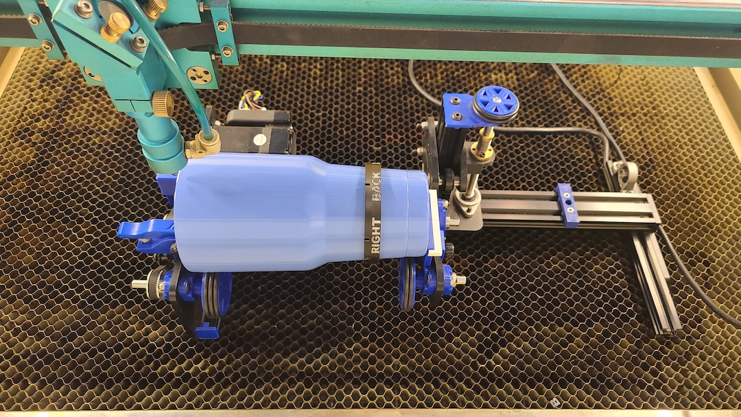 Rotary Cup Alignment Ring for Laser Roller Rotary 2 Sided Front Back ...