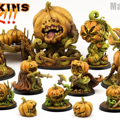 Pumpkins Attack | Etsy