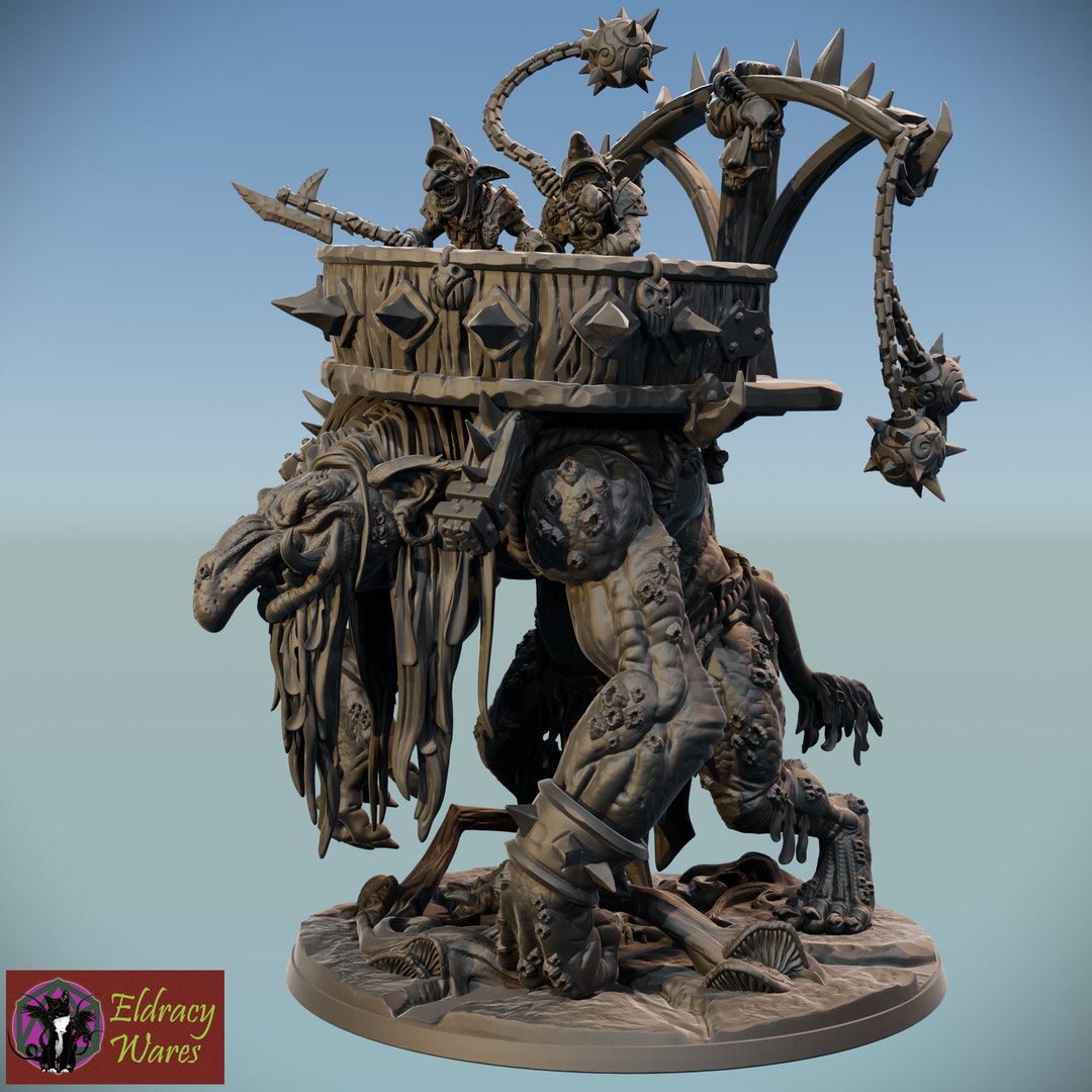 Giant Swamp Troll Mount Faldorn Goblins Artisan Guild 46 - Etsy