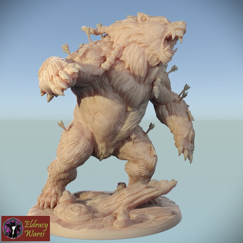 Giant Bear | Uul-bavagar | Nomad Orr'ugs | Artisan Guild 47 - Etsy