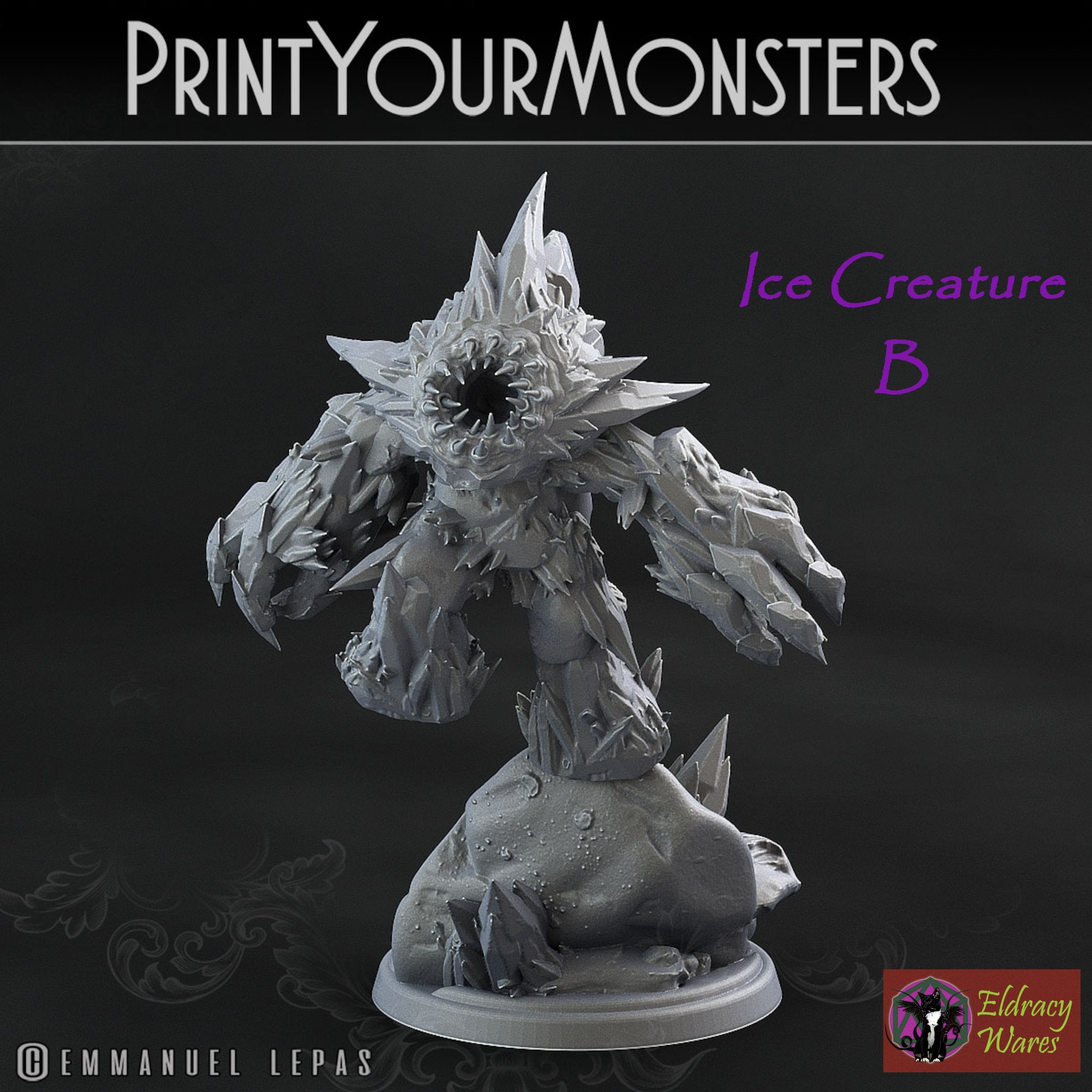 Wrath of the Gloomrime Ice Monsters 2 - Etsy