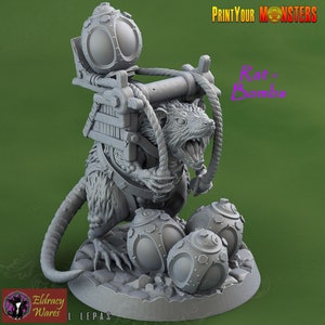 Toxic Rat Domination | Mech Spiders | Print Your Monsters 23-5 - Etsy