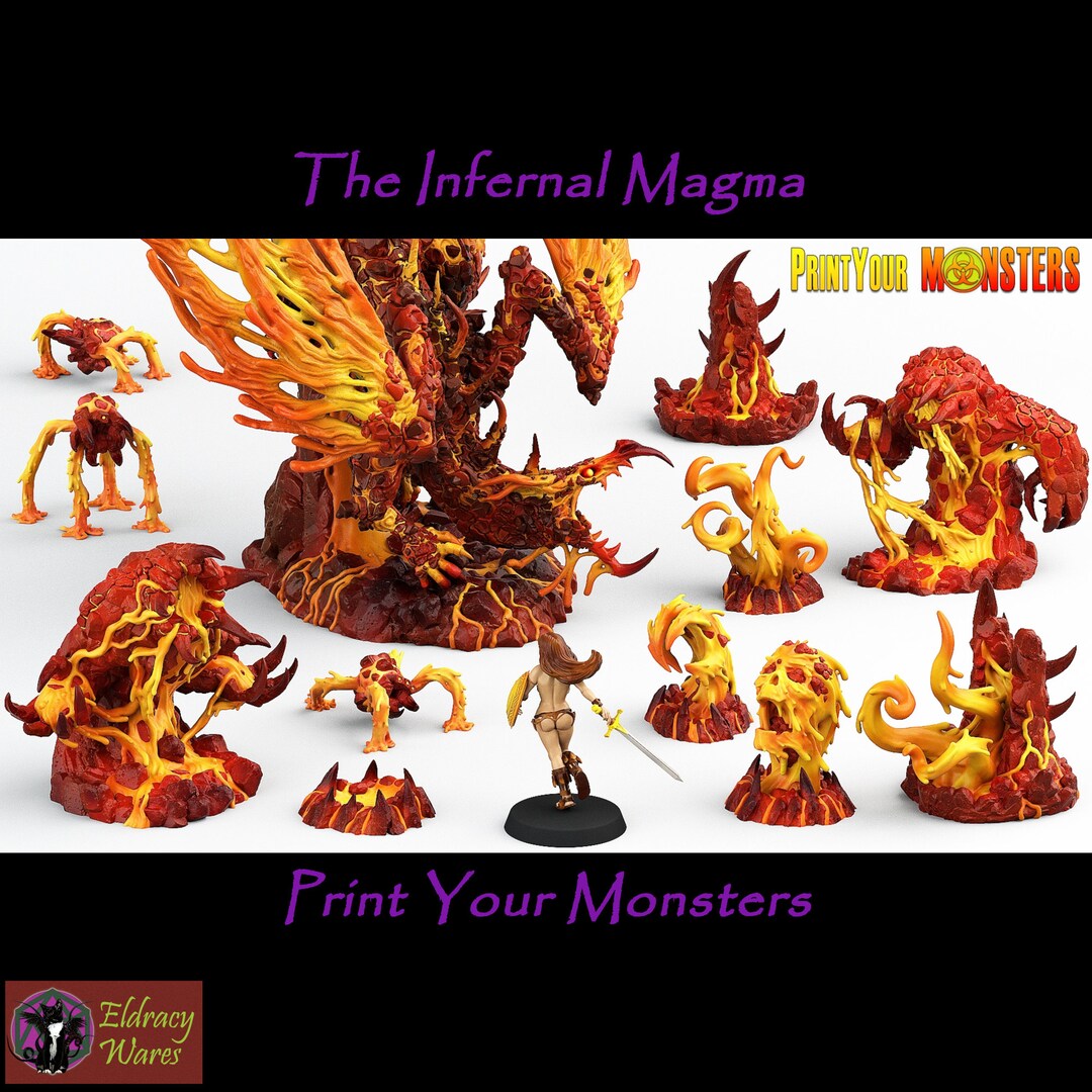 The Infernal Magma - Etsy