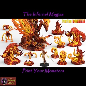 The Infernal Magma - Etsy
