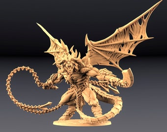 Glabrezu Clawed Demon Miniature for Tabletop Games Like - Etsy