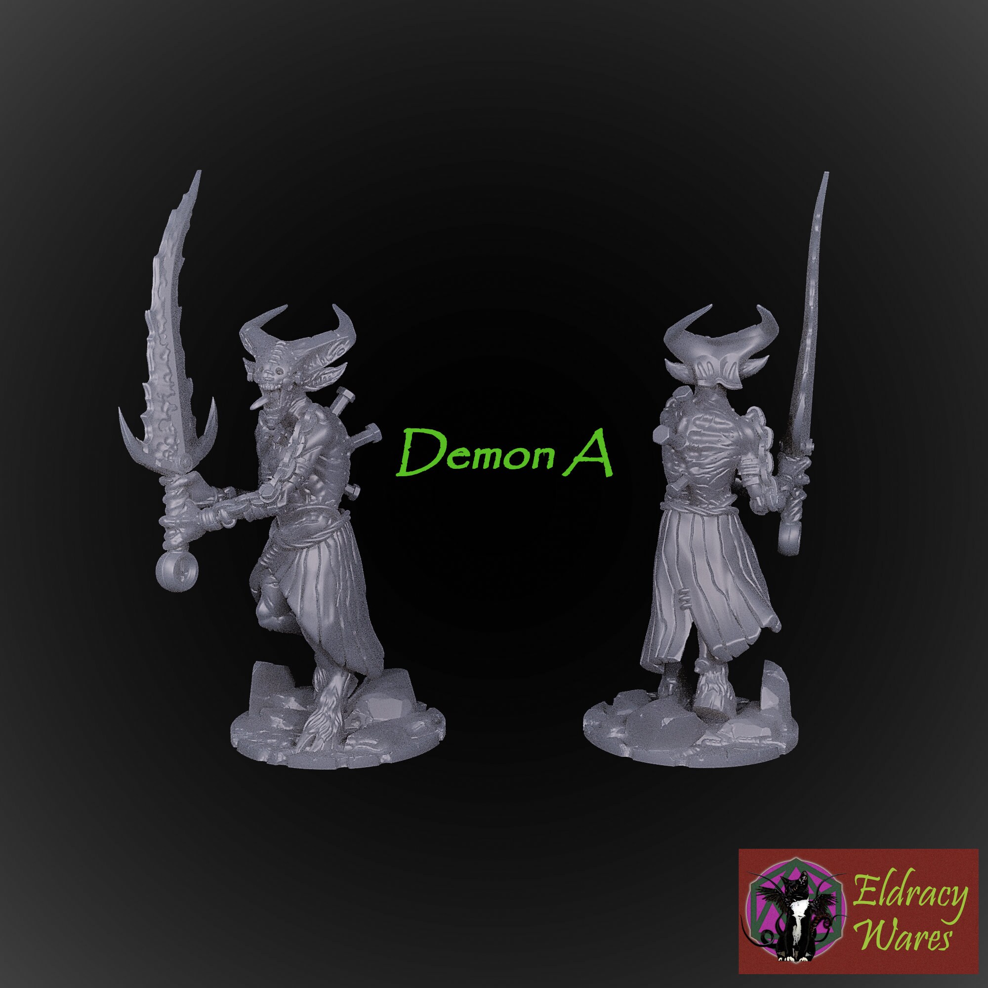 Demon Queen and Her Hoard | Etsy