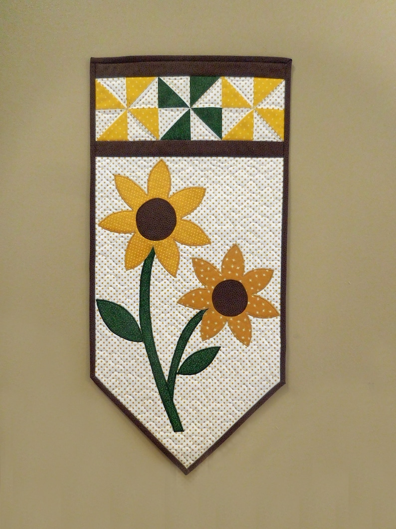 Digital Sunflower Wall Hanging Pattern PDF Download Summer - Etsy