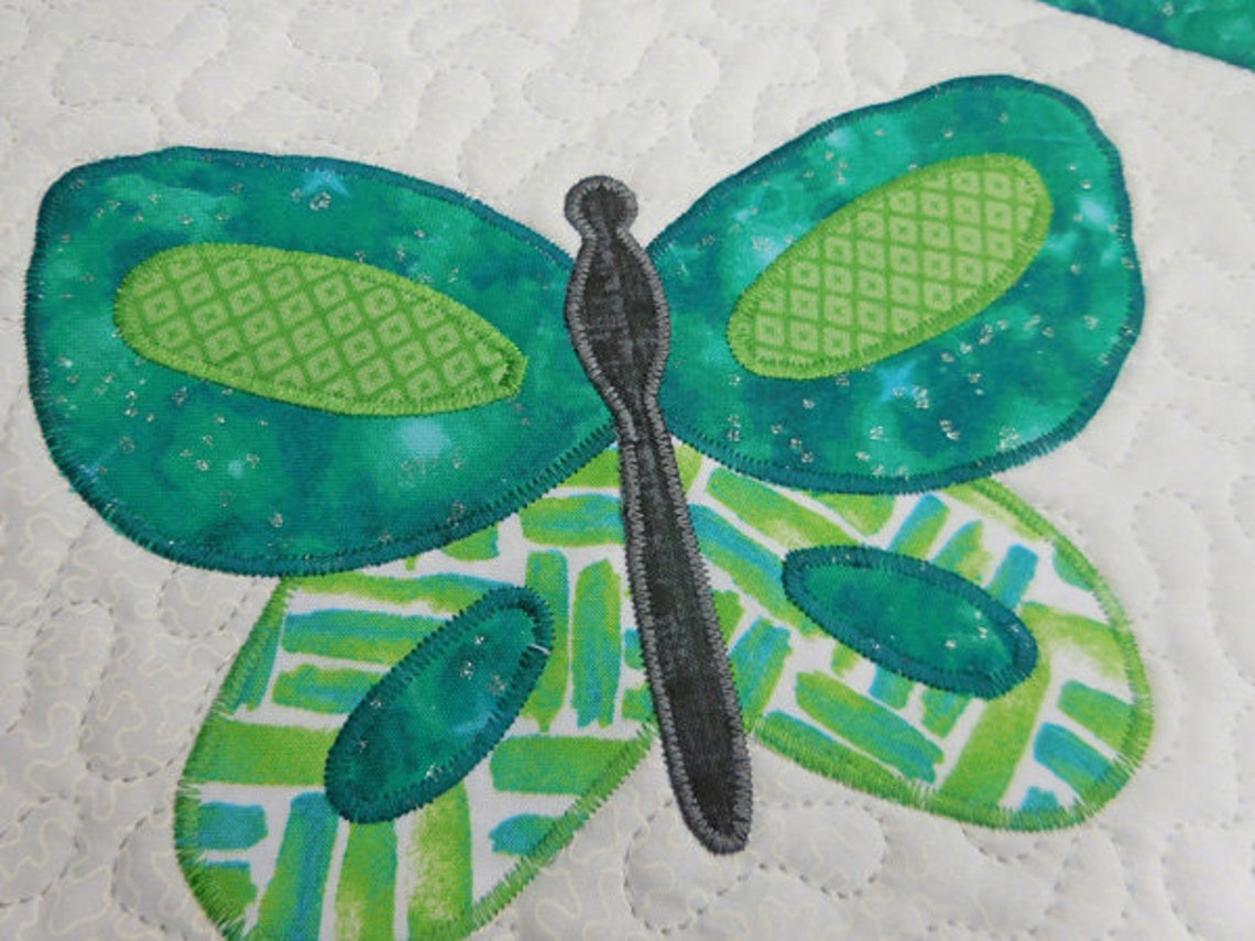 PDF Downloadable All A Flutter Butterfly Table Runner - Etsy