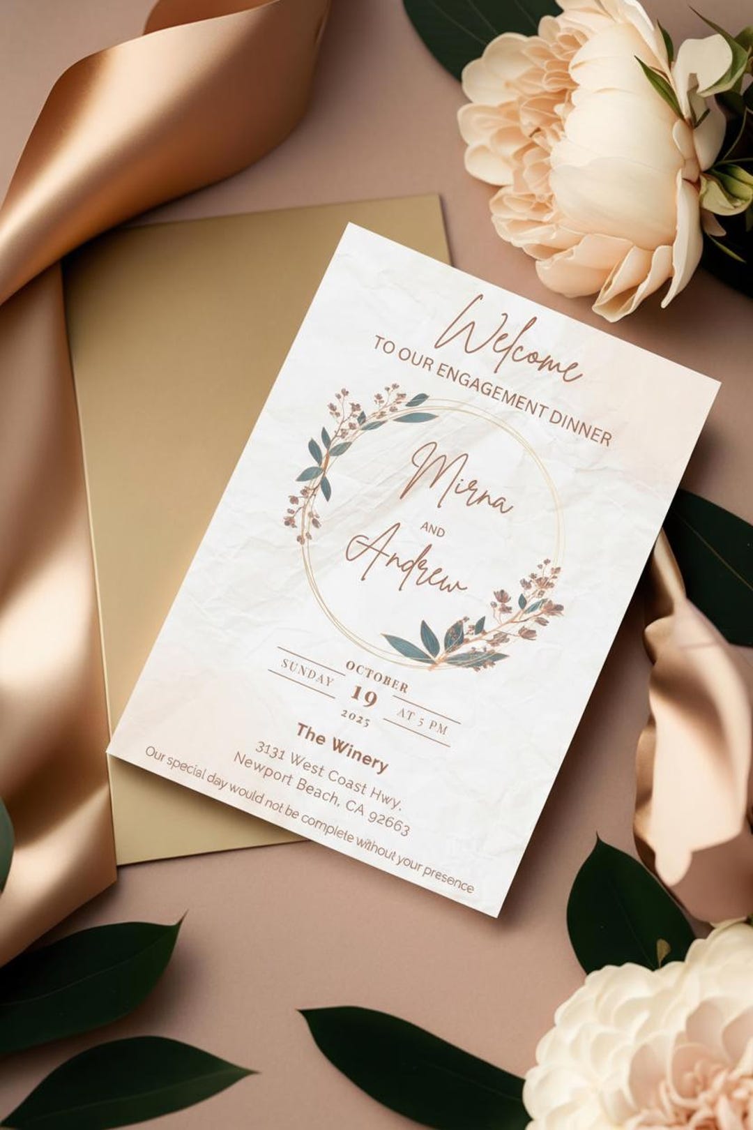 Custom Digital Invitation - Etsy
