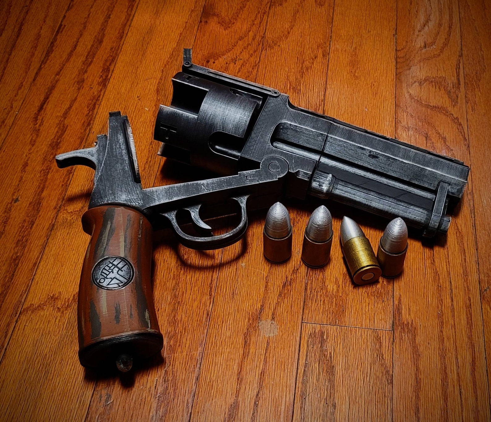 Hellboy's Gun The Good Samaritan w/ 4 Bullets | Etsy