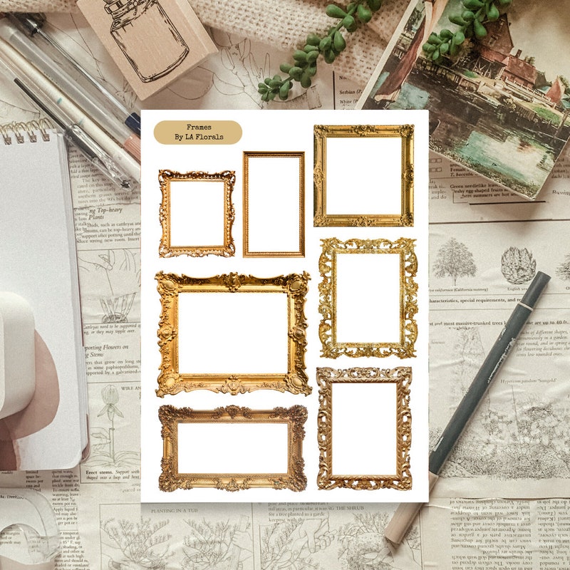 Sticker Frames - Etsy