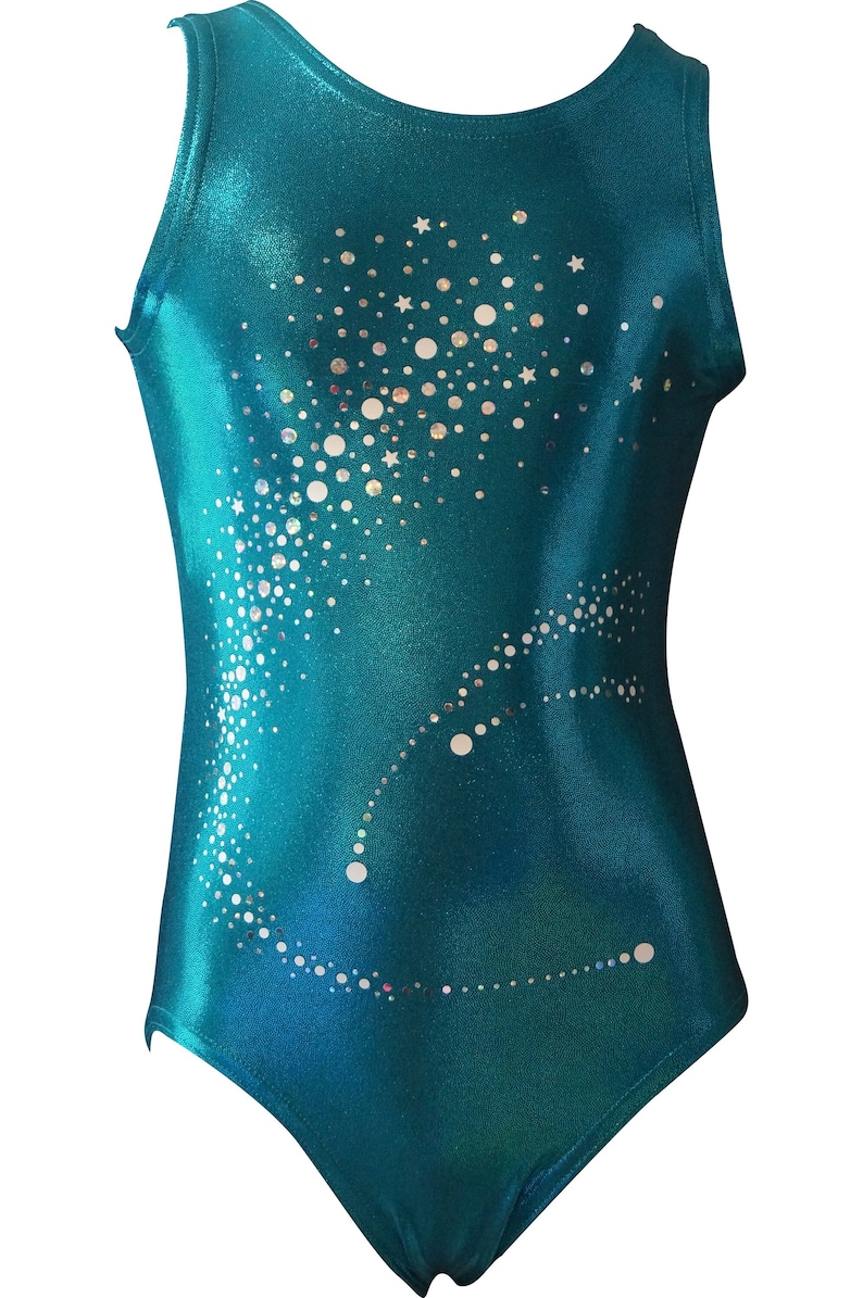 Girls Sparkle Gymnastics Leotard Made in USA - Etsy