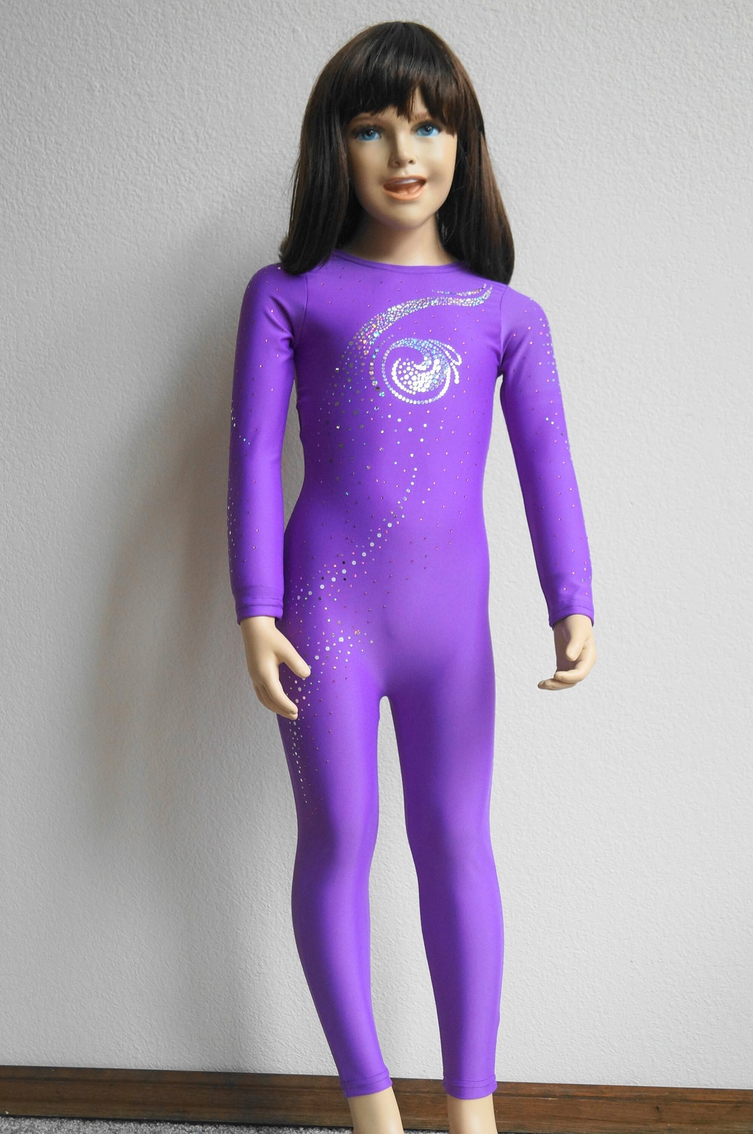 Girls Gymnastics Jumpsuit Unitard Dancewear – Made in USA - Etsy