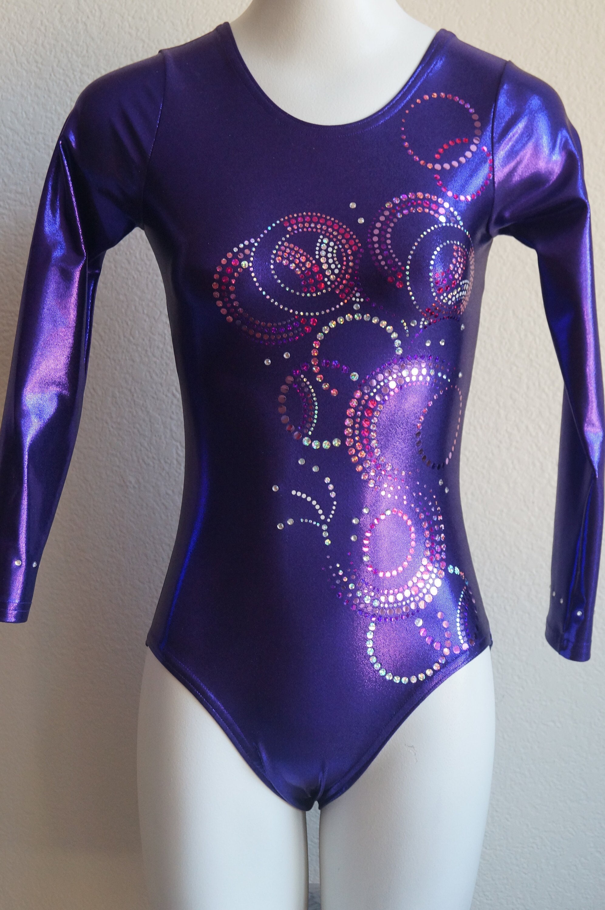 Girls Sparkle Gymnastics / Dance Leotard Adult S Made in USA - Etsy
