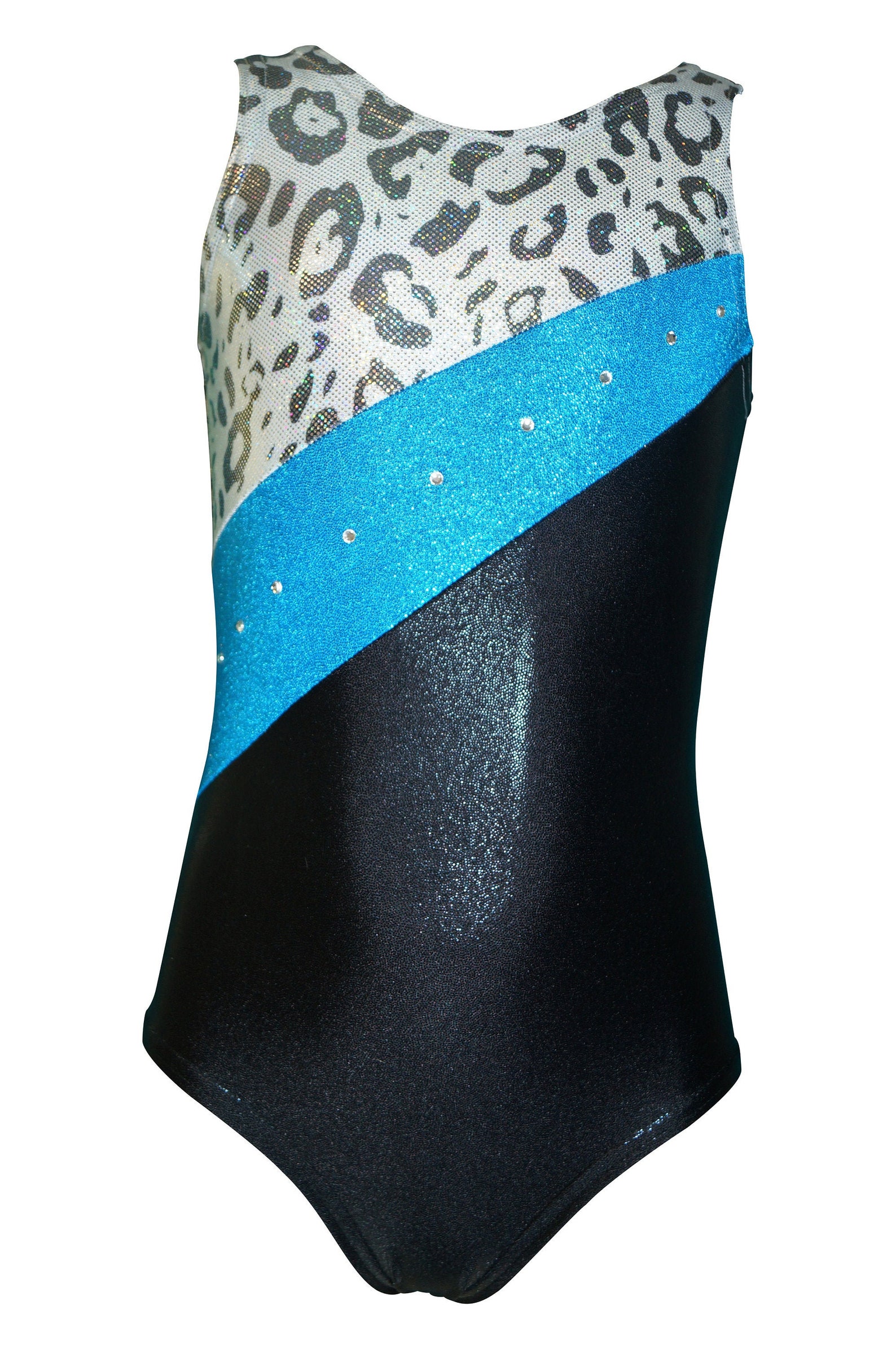 Girls Sparkle Gymnastics Leotard Made in USA | Etsy