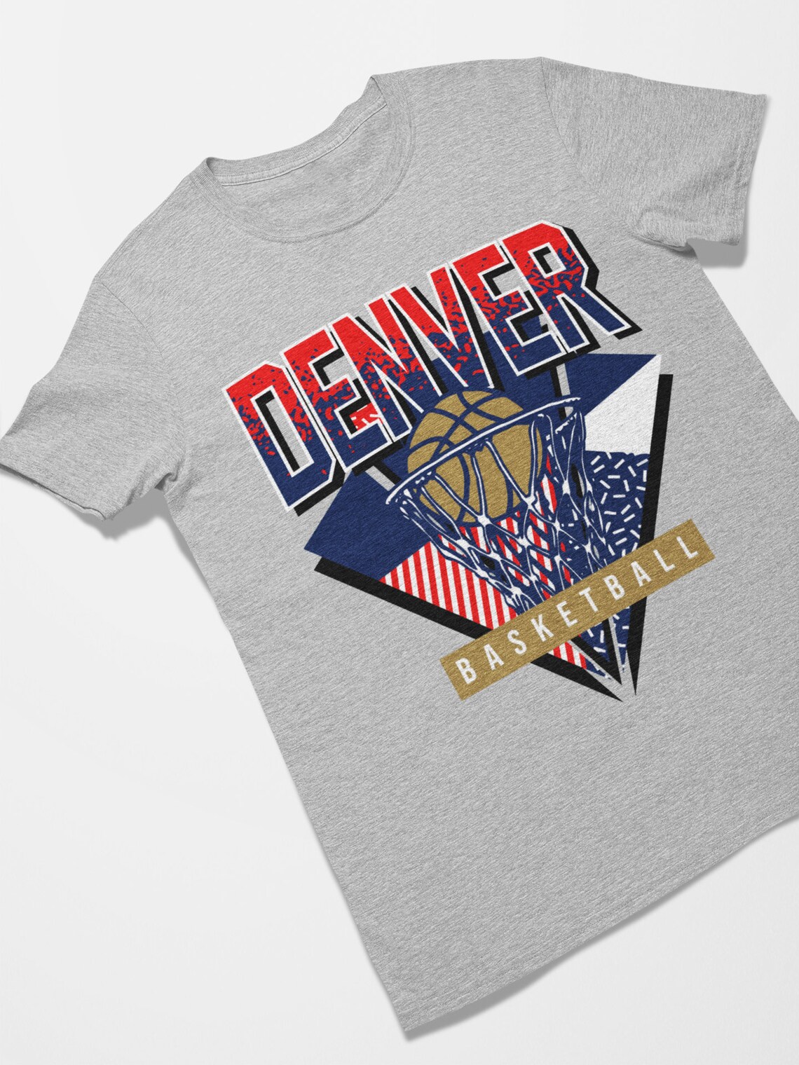 Denver Basketball 90s Throwback Unisex Shirt - Etsy