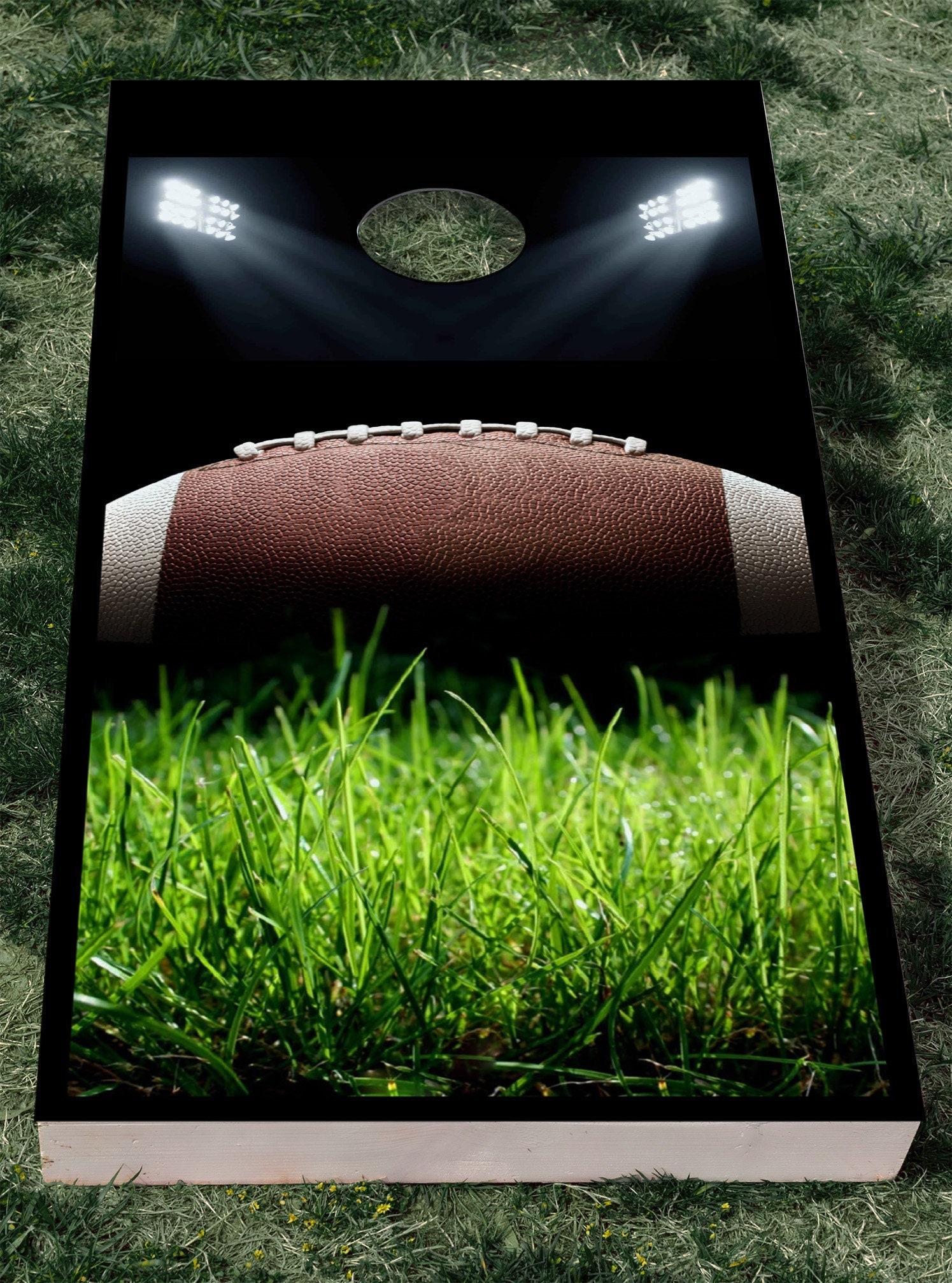Football Cornhole Board Wrap - Etsy
