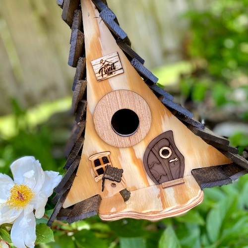 Whimsical birdhouse - Etsy