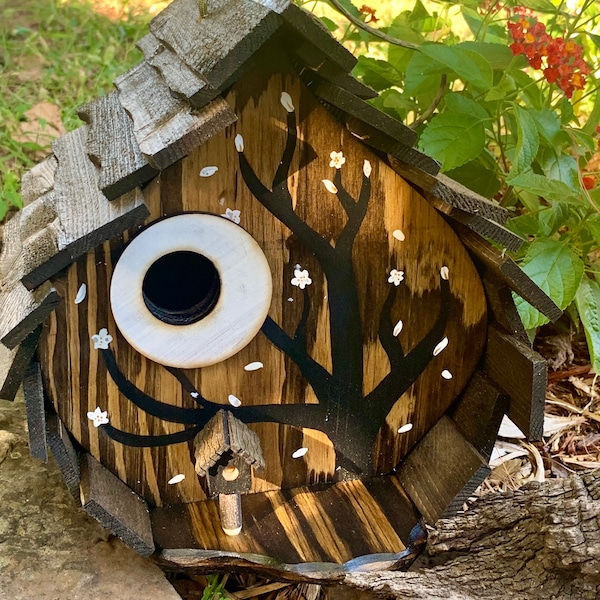 Whimsical Birdhouse - Etsy
