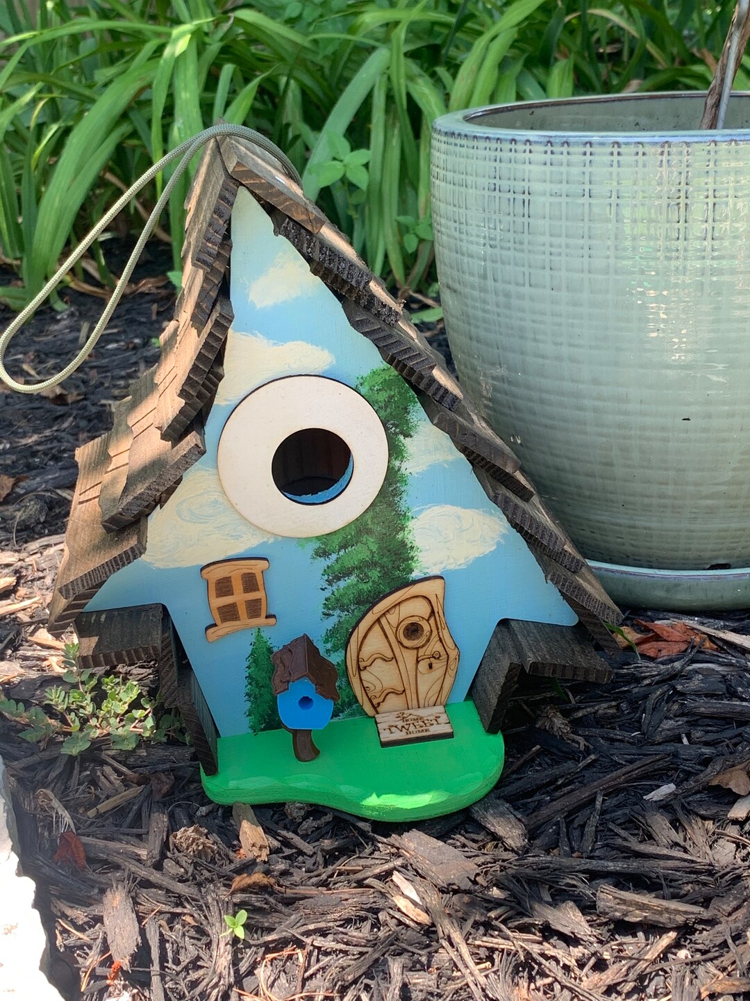 Crooked Happy Trees Birdhouse / Original Creator / Bird House /garden ...