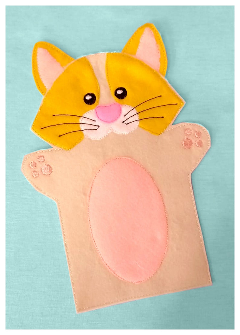 Cat Puppet ITH - Machine Embroidery Design, Embroidery Patterns ...