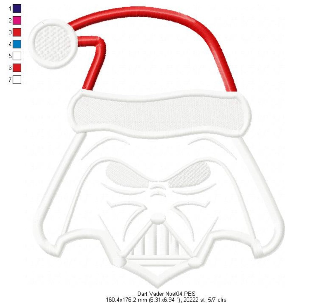 Christmas Helmet Applique Machine Embroidery Design | Etsy
