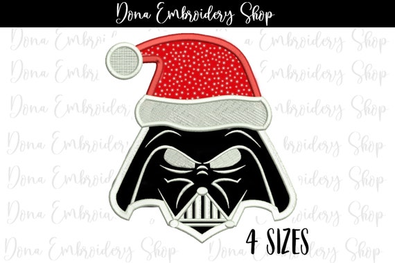 Christmas Helmet Applique Machine Embroidery Design | Etsy