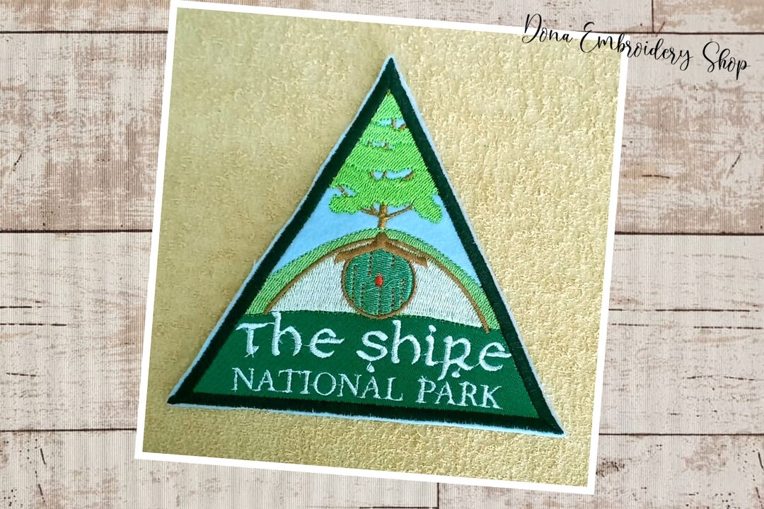 The Shire National Park Embroidery Design - Machine Embroidery Design ...