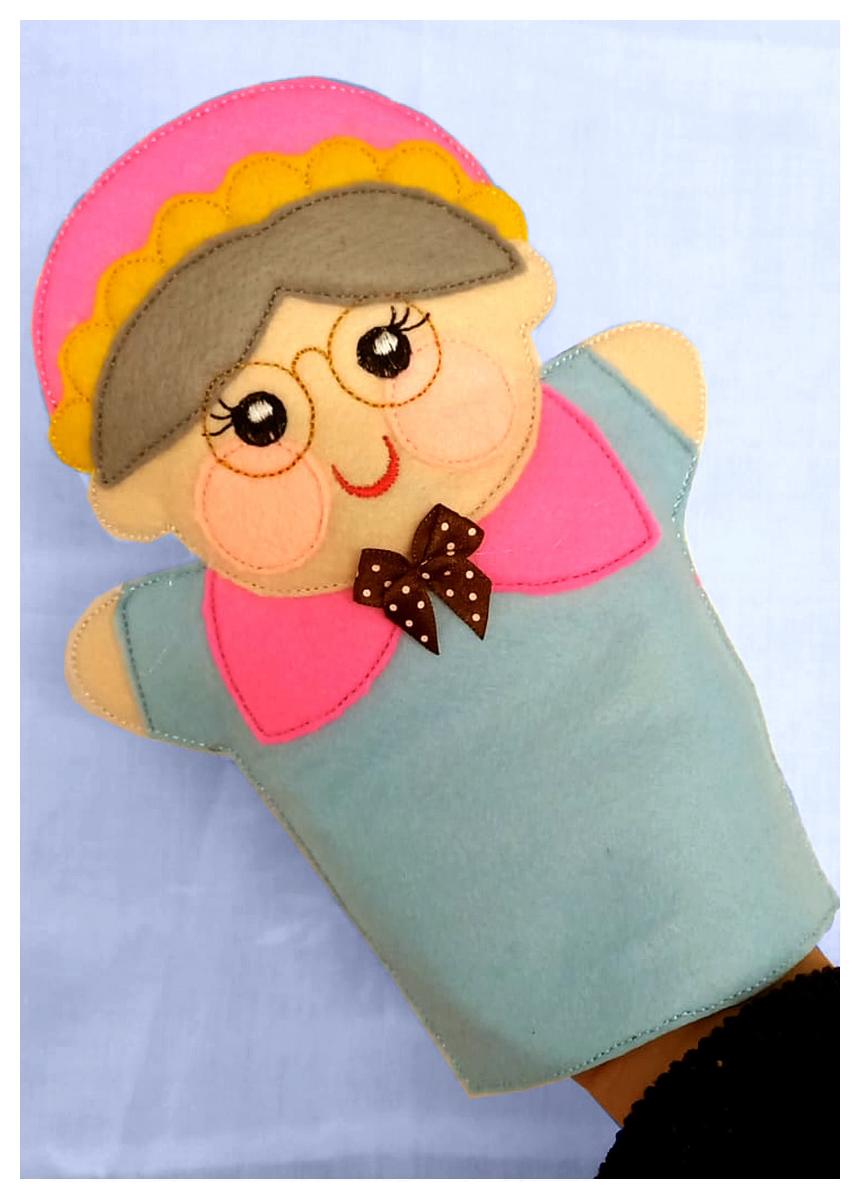 Grandma Puppet ITH Machine Embroidery Design Embroidery - Etsy