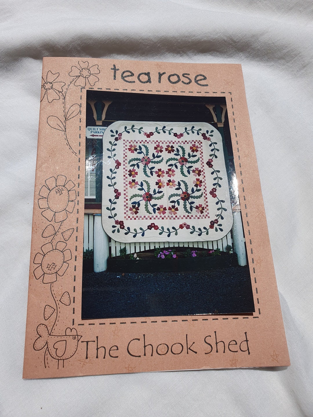 Tea Rose Quilt Pattern by the Chook Shed - Etsy