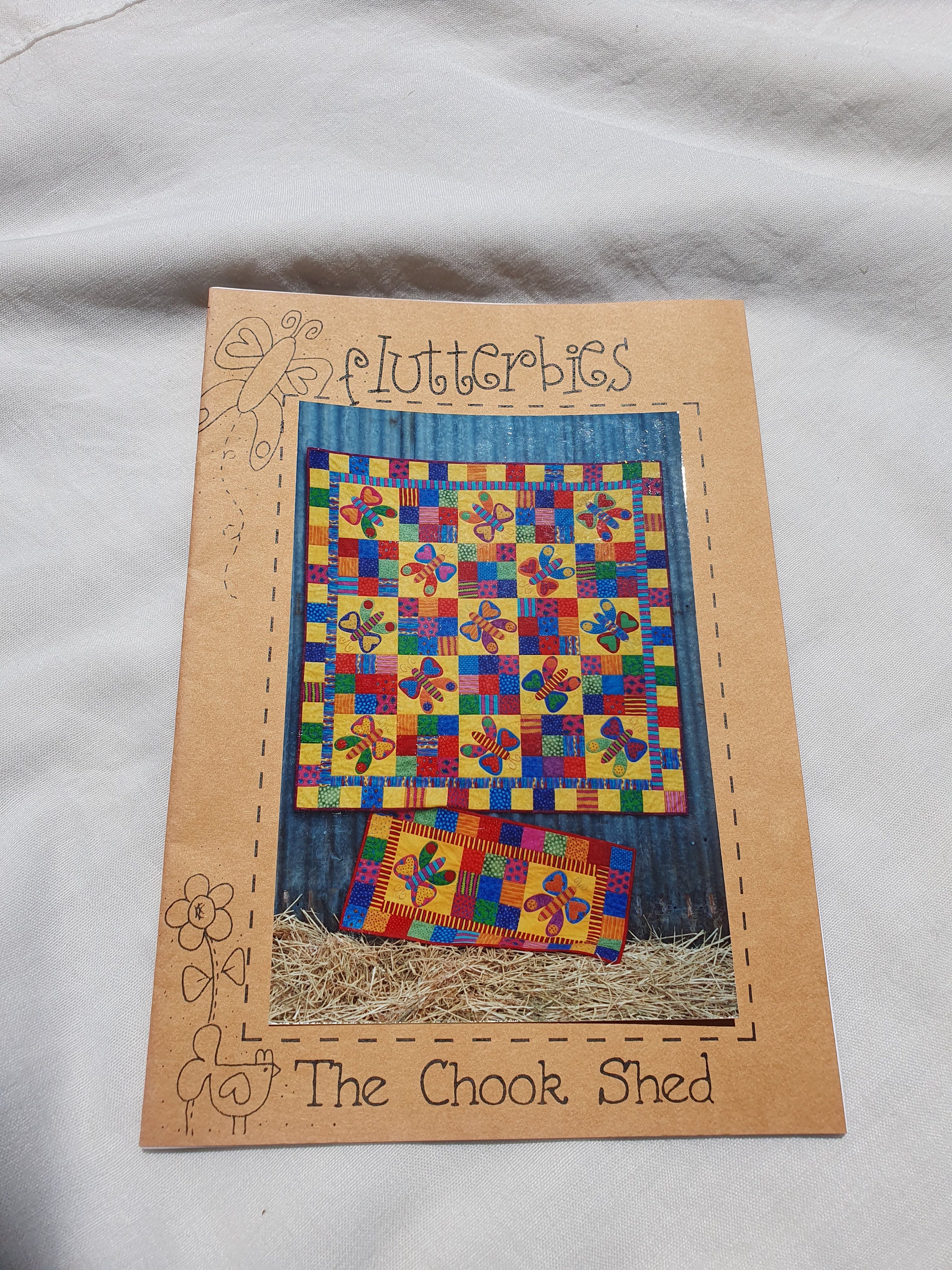 Flutterbies Quilt Pattern by the Chook Shed - Etsy Australia