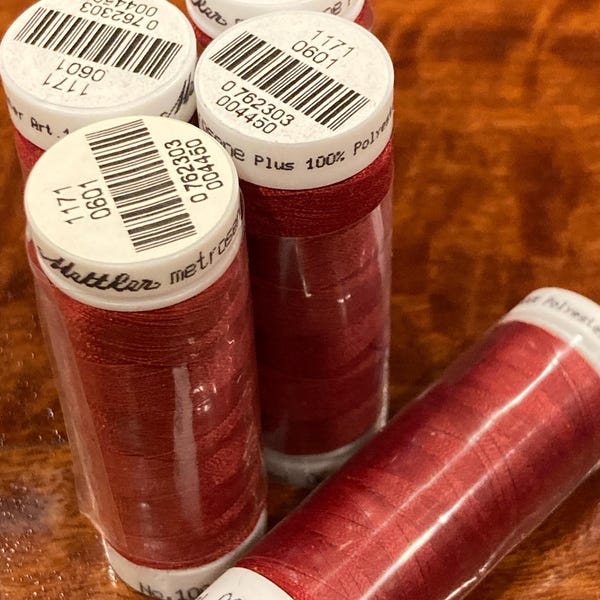 Mettler Metrosene General Purpose Sewing Thread German Made 100 Metres ...