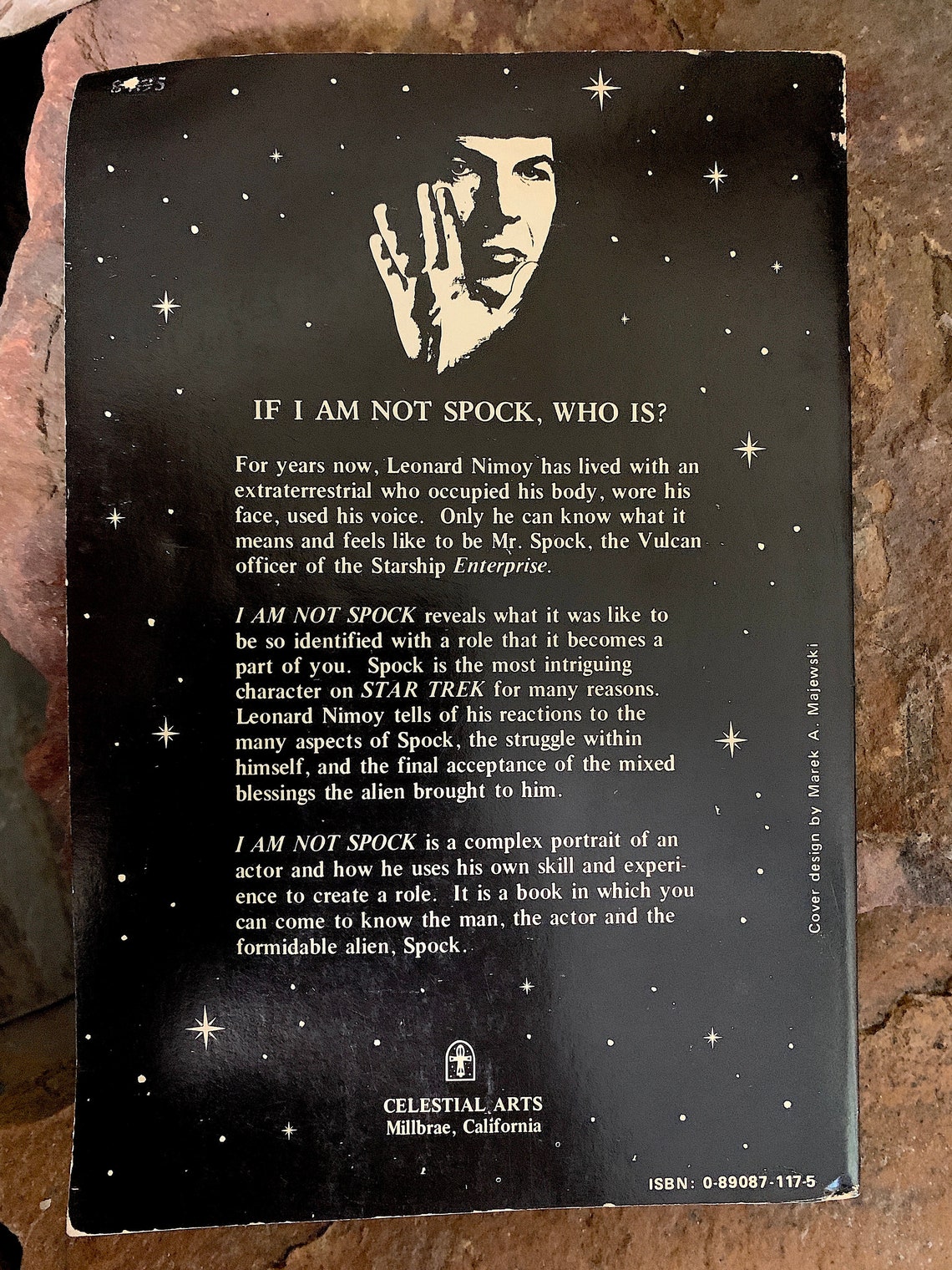 1975 I Am Not Spock Trade Paperback Book First Edition Leonard Nimoy ...